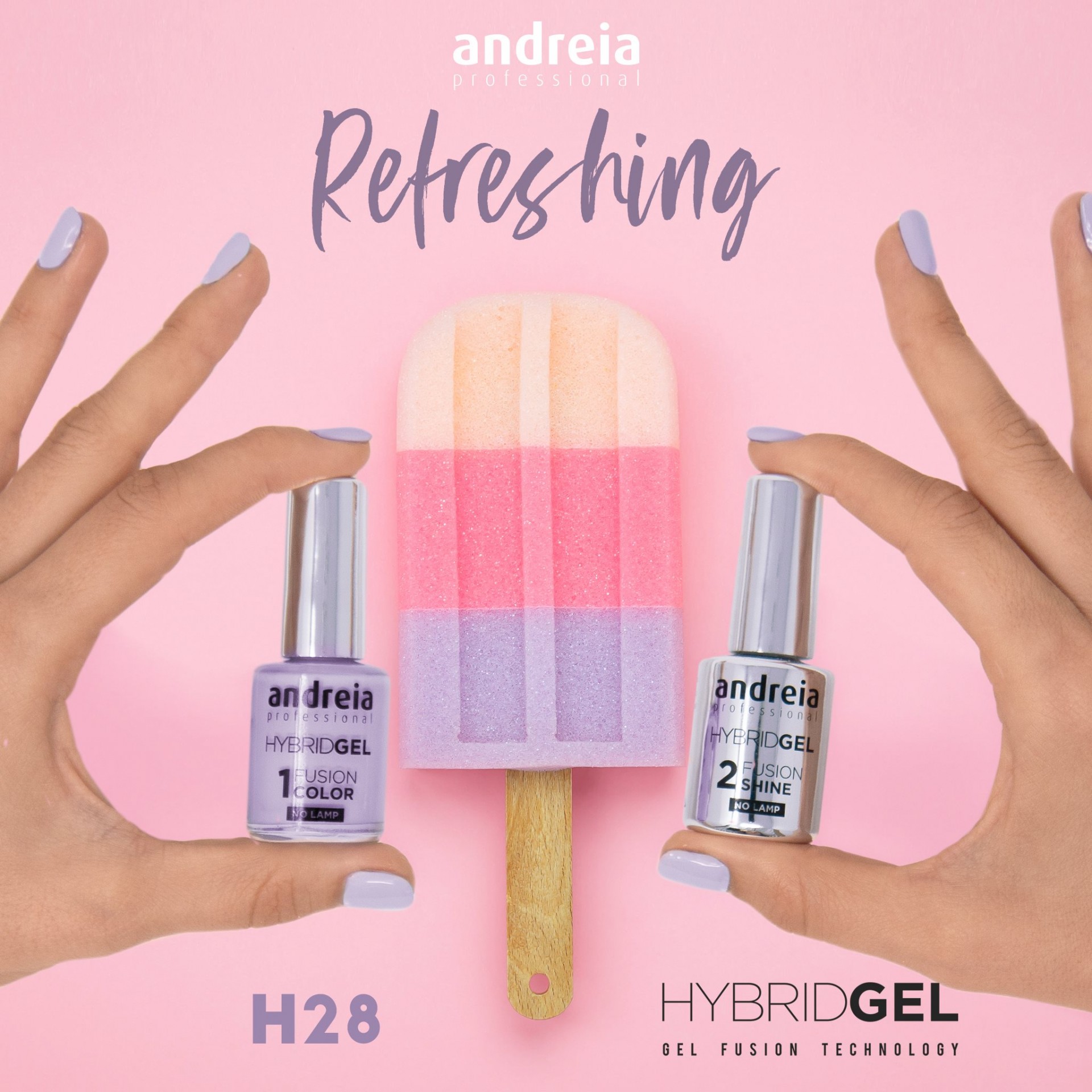 Hybrid Gel H1 -Andreia - Kaméra Cosméticos